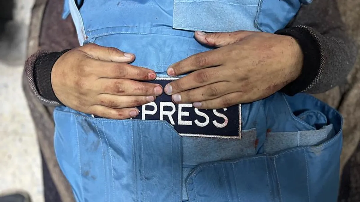 Çalışan Gazeteciler Günü’nde İsrail ordusu Gazze’deki gazeteci Said Ebu ...