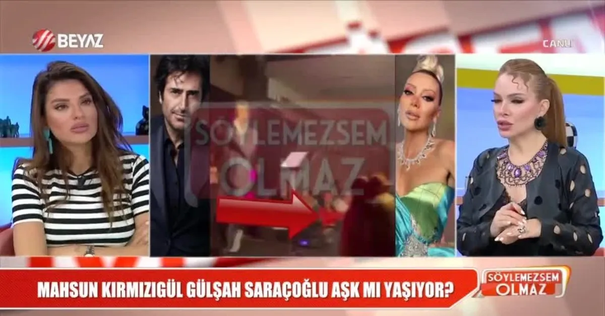 Yılın aşk bombası! Gülşah Saraçoğlu ile Mahsun Kırmızıgül… Kuliste ... Yılın aşk bombası! Gülşah Saraçoğlu ile Mahsun Kırmızıgül… Kuliste ...
