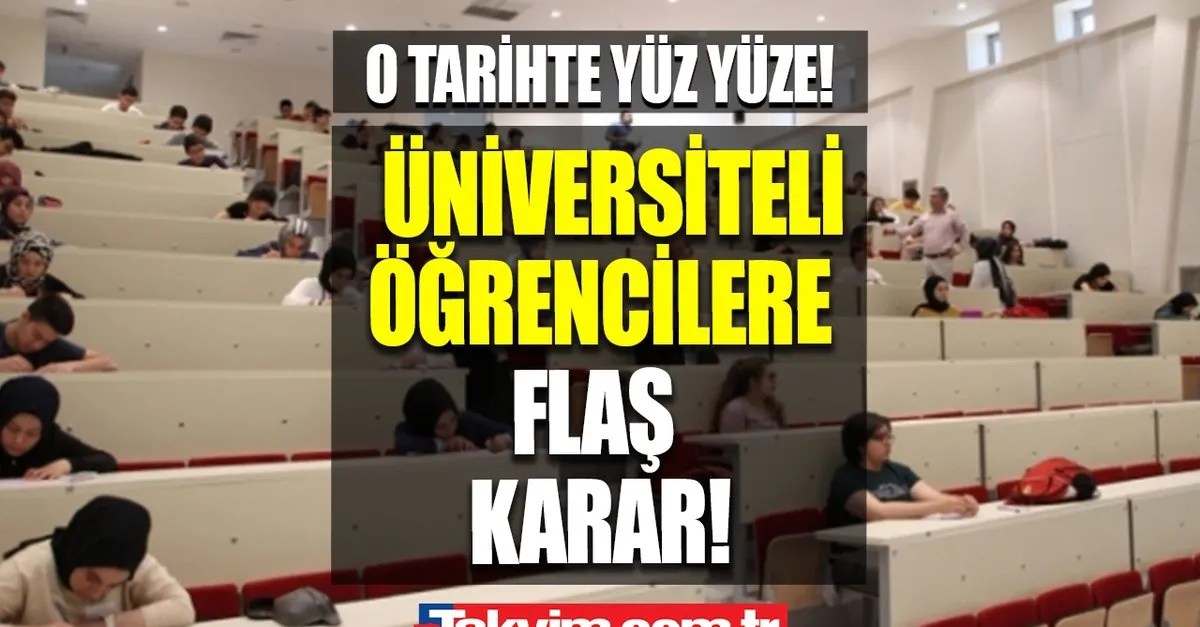 Üniversitelerde hangi bölümler yüz yüze eğitim olacak? Hibrit eğitim ne ... Üniversitelerde hangi bölümler yüz yüze eğitim olacak? Hibrit eğitim ne ...