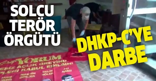 Solcu terör örgütü DHKP-C’ye İstanbul’da darbe vuruldu Solcu terör örgütü DHKP-C’ye İstanbul’da darbe vuruldu
