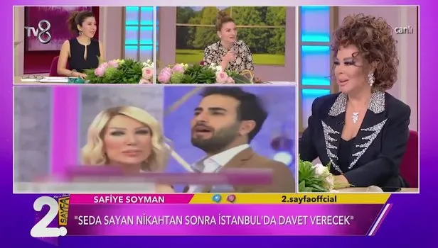 Safiye Soyman canlı yayında Seda Sayan’a aldığı düğün hediyesini ... Safiye Soyman canlı yayında Seda Sayan’a aldığı düğün hediyesini ...