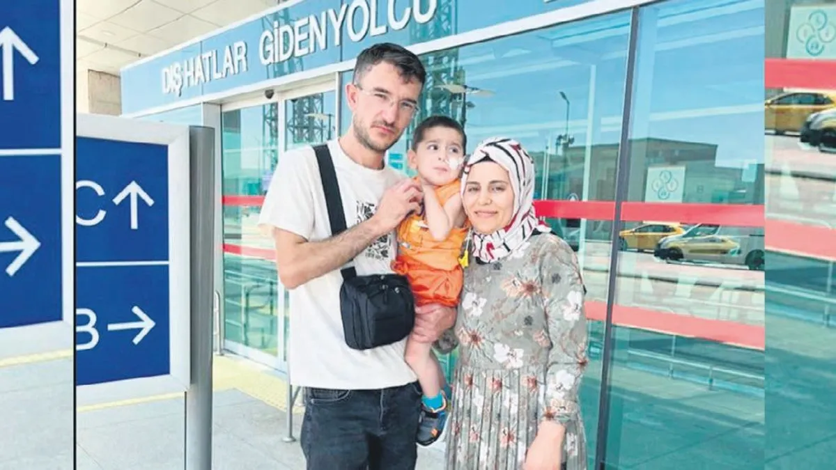 SMA’lı Yiğit Hamza Demir tedavi için Dubai’ye yollandı!