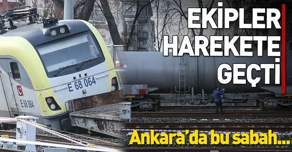 Ankara’da yakıt taşıyan yük treninin vagonları raydan çıktı - Galeri ... Ankara’da yakıt taşıyan yük treninin vagonları raydan çıktı - Galeri ...
