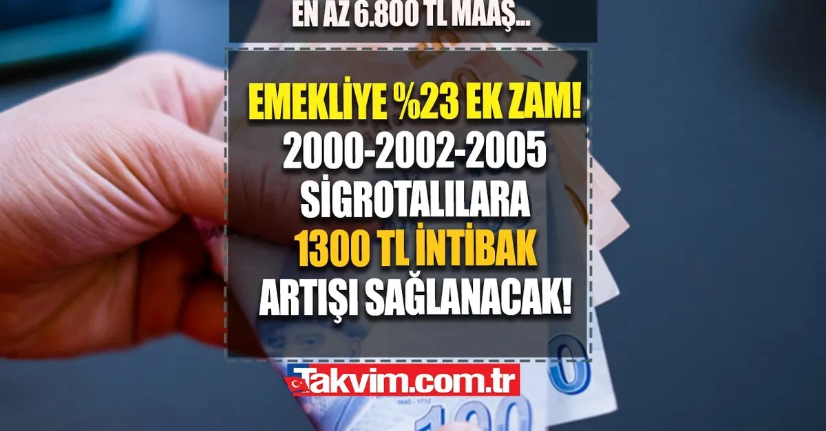 2000-2002-2005-2007-2008 sigortalılara 1.300 TL İNTİBAK artışı ... 2000-2002-2005-2007-2008 sigortalılara 1.300 TL İNTİBAK artışı ...