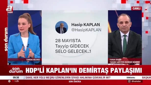 HDP’li Hasip Kaplan’dan ’28 Mayıs’ tehdidi! videosunu izle | Takvim TV