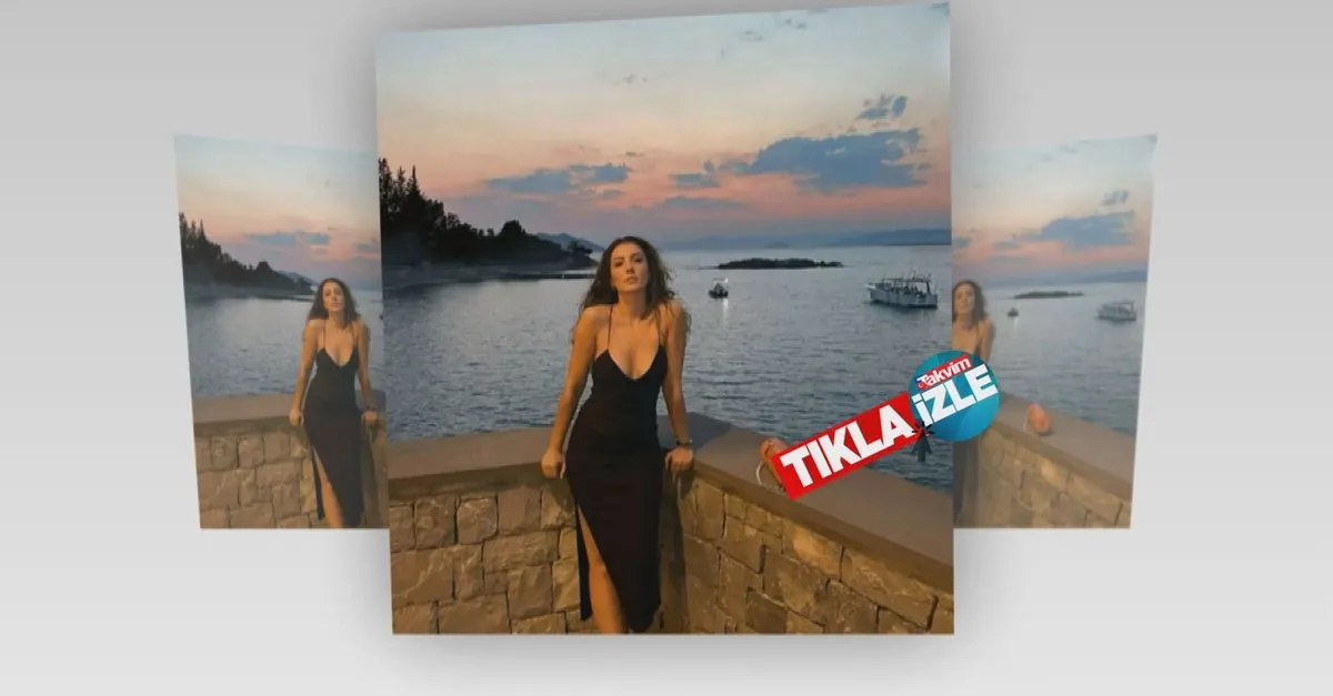 Burcu Özberk’in ip askılı derin dekolteli elbisesi ile paylaşımı yürek ... Burcu Özberk’in ip askılı derin dekolteli elbisesi ile paylaşımı yürek ...