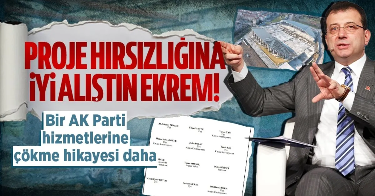 Yine Ekrem İmamoğlu ve yine AK Parti projesine çökme olayı! 6 yıl önce ... Yine Ekrem İmamoğlu ve yine AK Parti projesine çökme olayı! 6 yıl önce ...