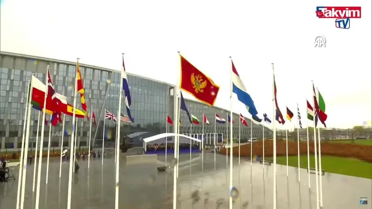 İsveç’in NATO’ya üyeliği için bayrak töreni düzenlendi | Takvim TV