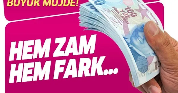 Büyük müjde! Emekli memur hem zam hem de fark alacak Büyük müjde! Emekli memur hem zam hem de fark alacak