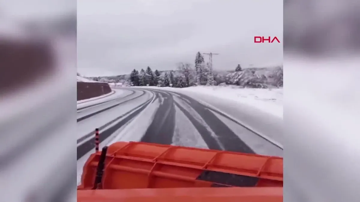 Sinop’a kar yağdı! | Takvim TV