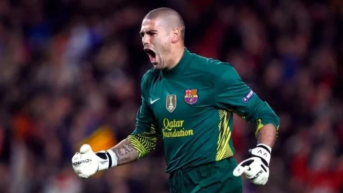Victor Valdes 4. lig takımının başına geçti