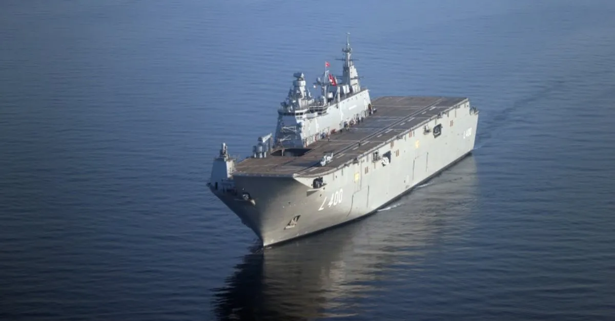 Türk donanması için önemli bir güç çarpanı! TCG Anadolu teslimata hazır Türk donanması için önemli bir güç çarpanı! TCG Anadolu teslimata hazır