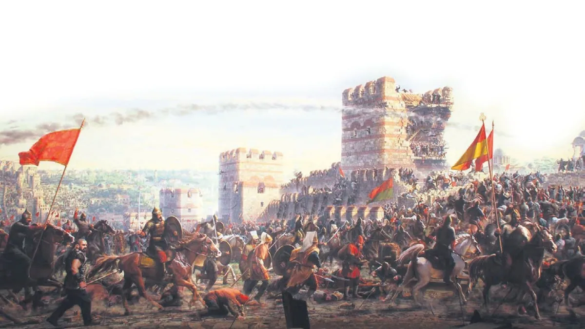 İstanbul’da fetih coşkusu: 573. yıl dönümünde Ayasofya’da mehteran ...