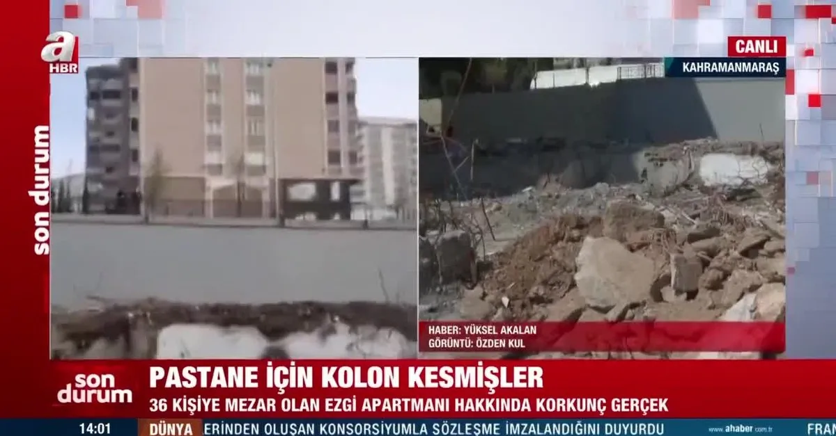 36 kişiye mezar olan Ezgi Apartmanı’nda kesilmiş kolon tespit edildi ... 36 kişiye mezar olan Ezgi Apartmanı’nda kesilmiş kolon tespit edildi ...